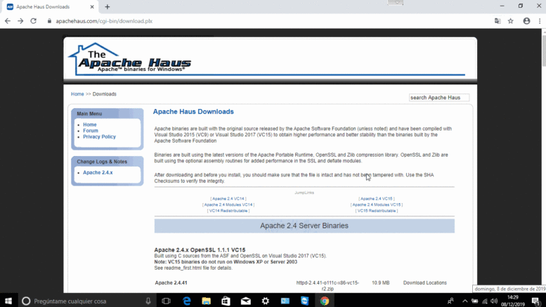 Instalar servidor Apache en Windows - Bien explicado
